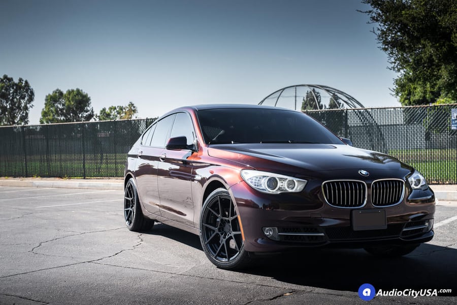 20" Rotiform Wheels R139 KPS Satin Black Rims For 2012 BMW 535i XDrive