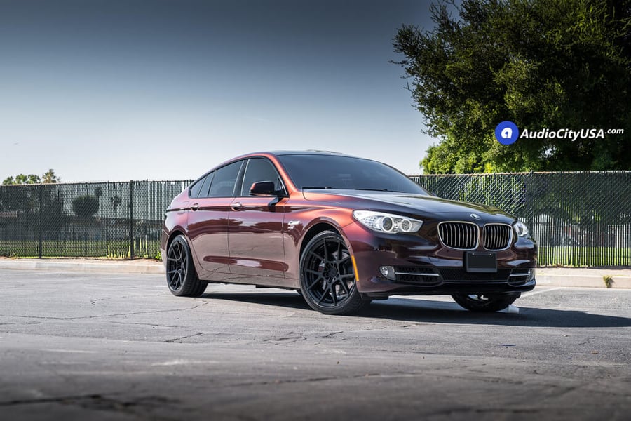 20" Rotiform Wheels R139 KPS Satin Black Rims For 2012 BMW 535i XDrive