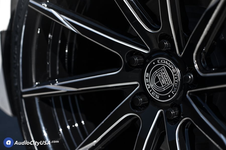 20" Lexani Wheels CSS-15 with Gloss Black Milled Rims for 2016 Nissan ...