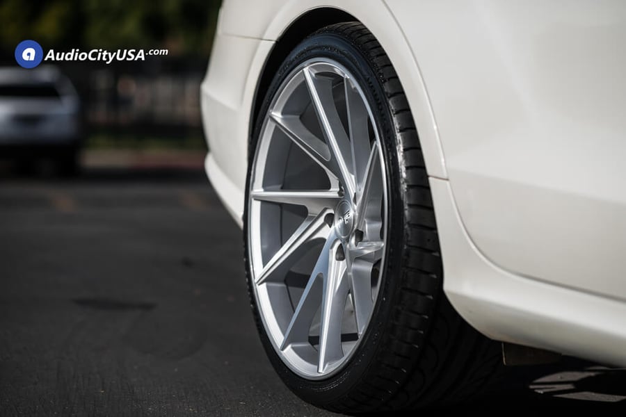 20" Niche Wheels M162 Invert Silver Machined Rims | Hankook Ventus V12 ...