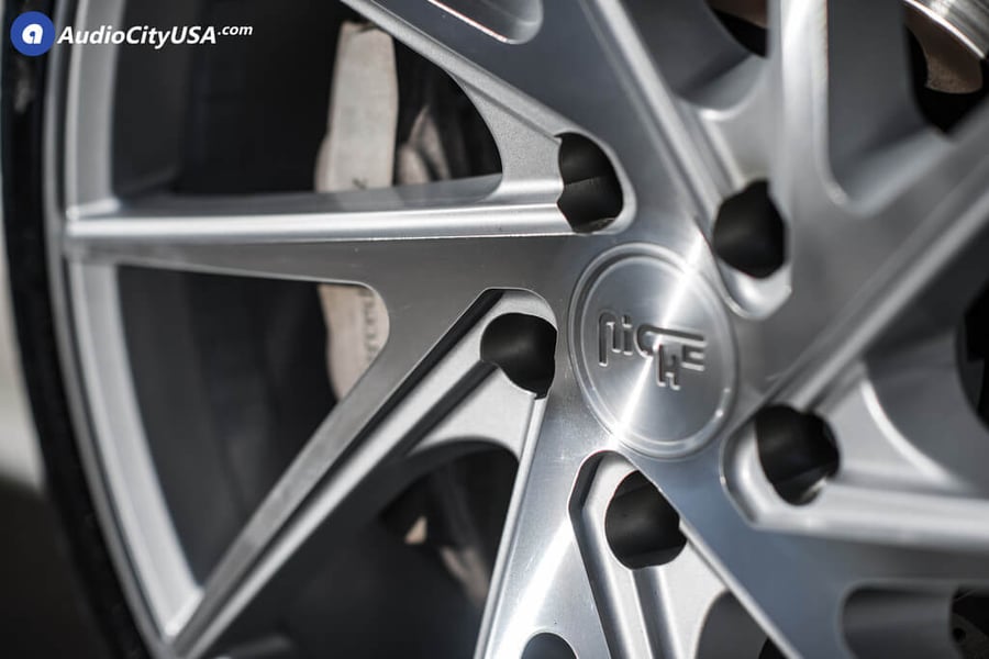 20" Niche Wheels M162 Invert Silver Machined Rims | Hankook Ventus V12 ...