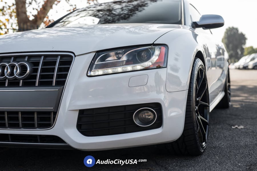 20″ Dual Concave Savini Wheels BM14 Gloss Black Rims for 2010 Audi S5