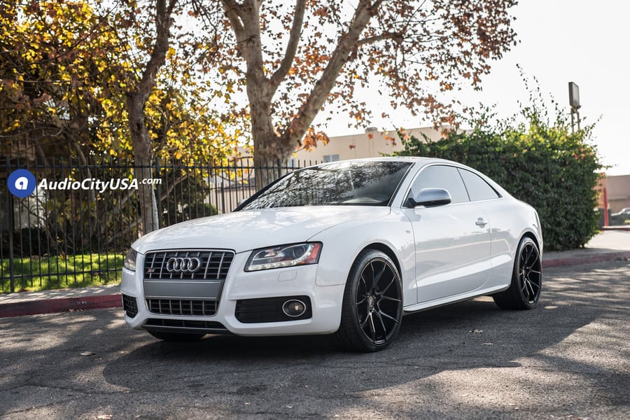 20″ Dual Concave Savini Wheels BM14 Gloss Black Rims for 2010 Audi S5