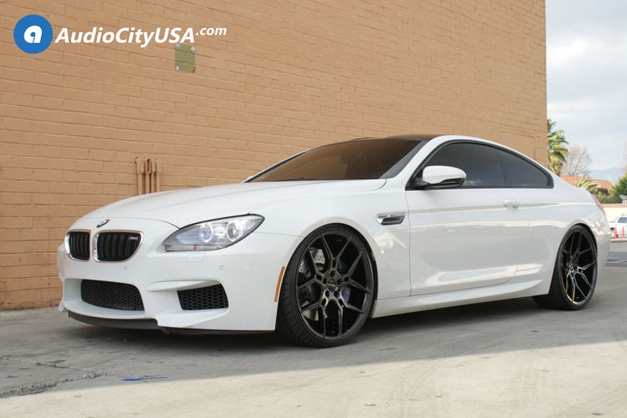 22" Giovanna Wheels Haleb Gloss Black Rims | 2014 BMW M6 | BLG022718