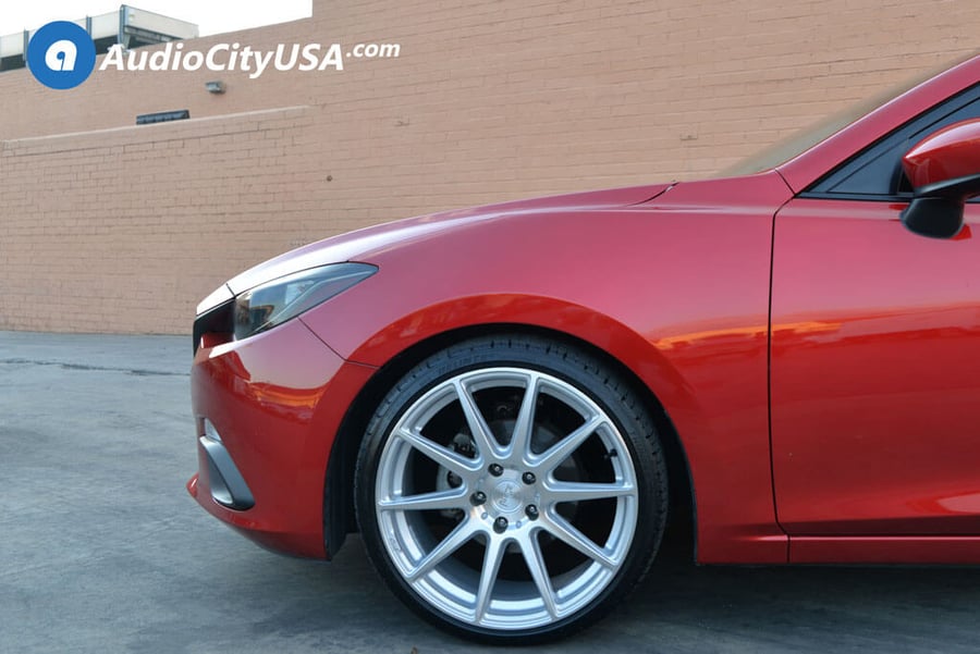 19" Niche Wheels M146 Essen Silver Machined Rims | 2016 Mazda 3 ...