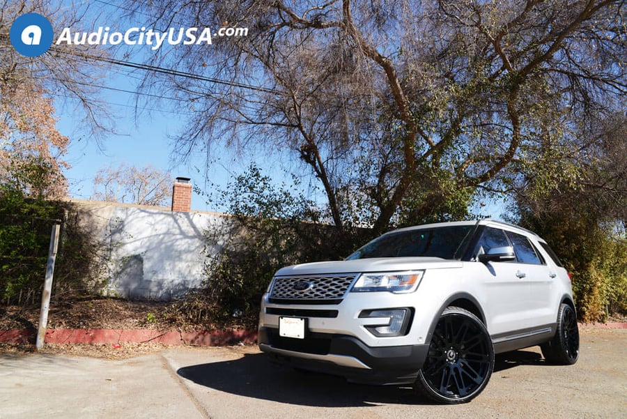 24" Road Force Wheels RF24 Gloss Black Rims | 275-30-24 Tires | 2016 ...