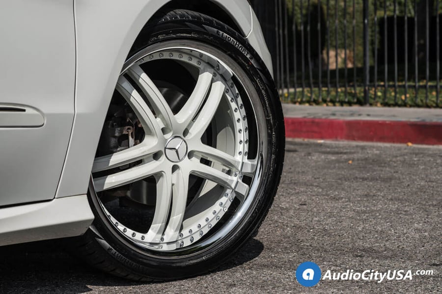 22″ XIX Wheels X15 Custom Color Matched Rims for 2012 Mercedes R-Class