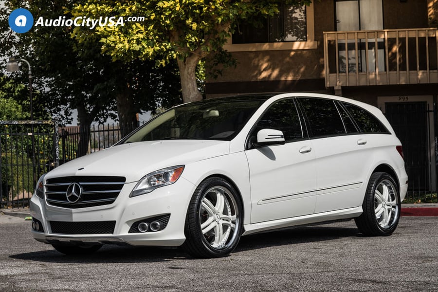 22″ XIX Wheels X15 Custom Color Matched Rims for 2012 Mercedes R-Class