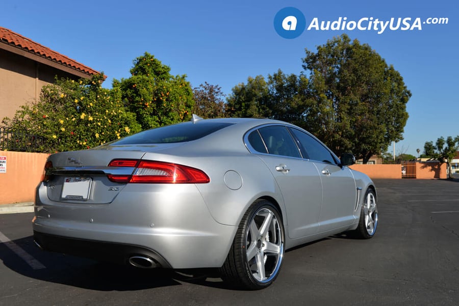 22" Azad Wheels AZ008 Semi Matte Silver with Chrome SS Lip Rims | 2014 ...