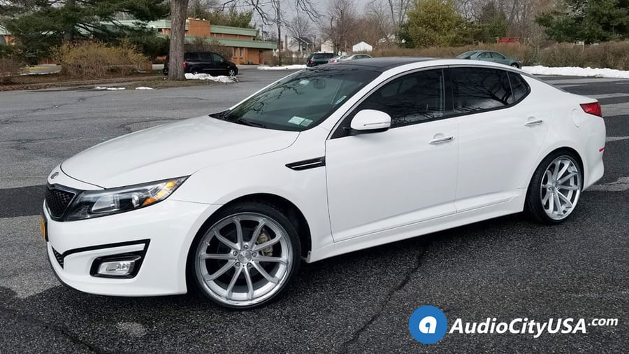 20″ Blaque Diamond Wheels BD-23 Silver with Chrome SS Lip Rims for 2015 ...