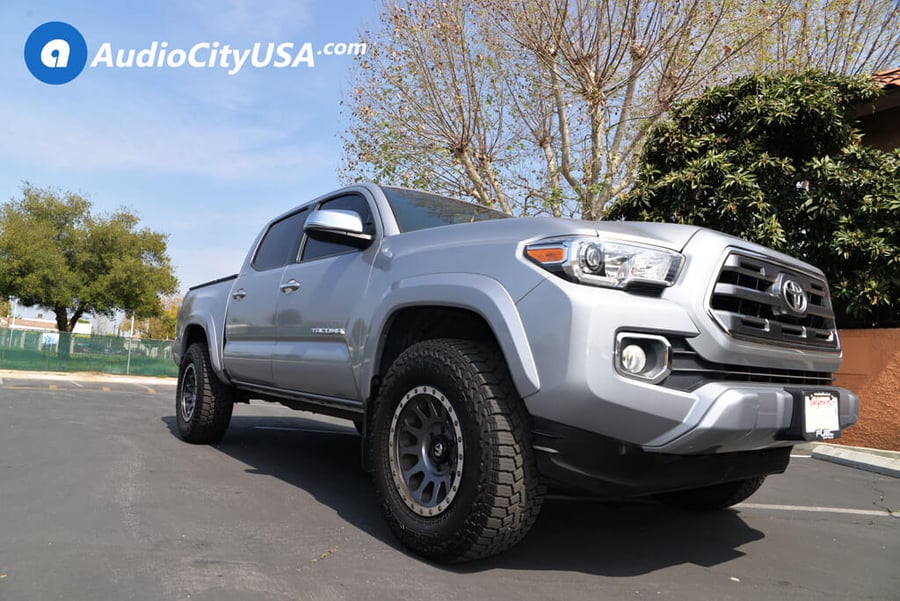 17" Fuel Wheels D601 Vector Grey Rims | Falken Tires Rubitrek A/T ...