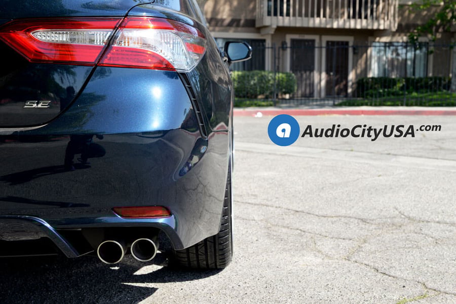22" IROC Wheels Black Machined Rims For 2018 Toyota Camry