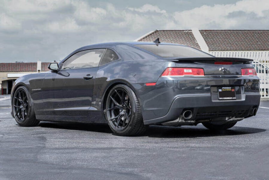 20" Rohana Wheels RFX5 Black Rims | Pirelli Tires P-Zero | 2015 Chevy ...