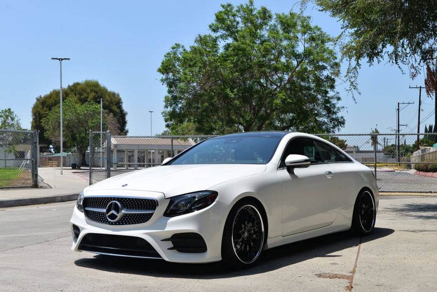 20" AC Forged Wheels ACF701 Gloss Black with Chrome Lip Rims | Toyo ...