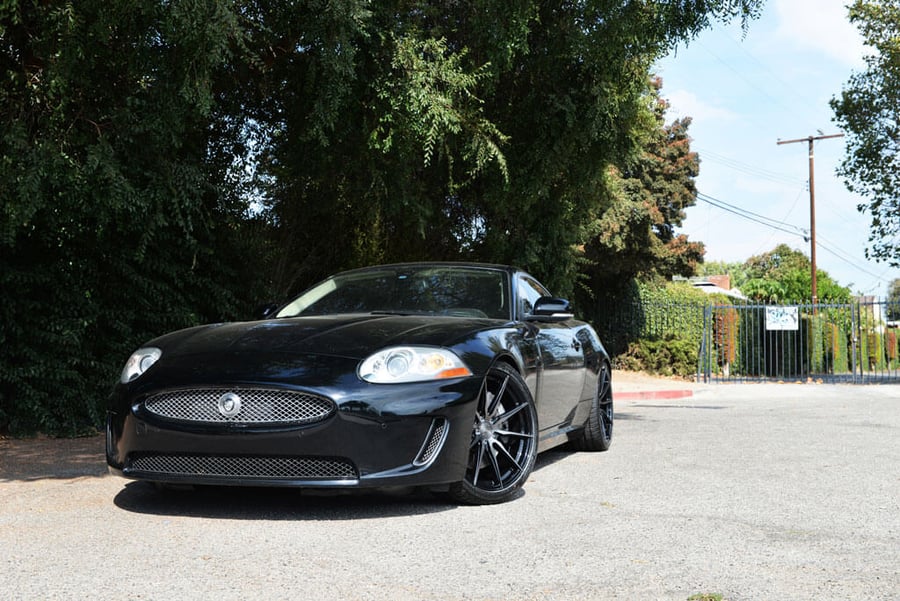 20″ Vertini Wheels RFS1.1 Black Machined with Dark Tint Face Rims and ...