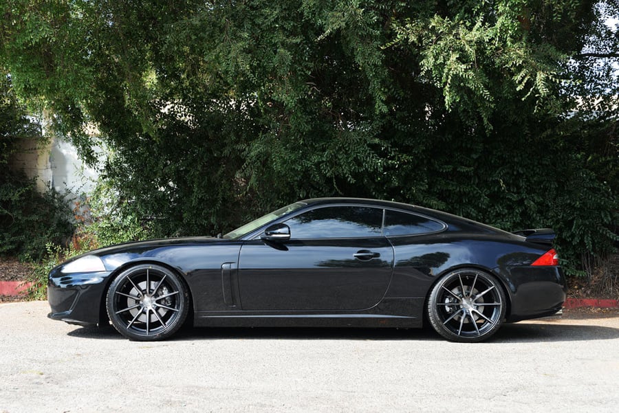 20″ Vertini Wheels RFS1.1 Black Machined with Dark Tint Face Rims and ...