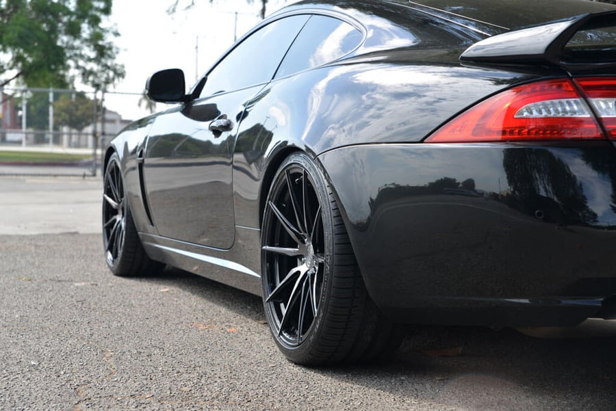 20″ Vertini Wheels RFS1.1 Black Machined with Dark Tint Face Rims and ...