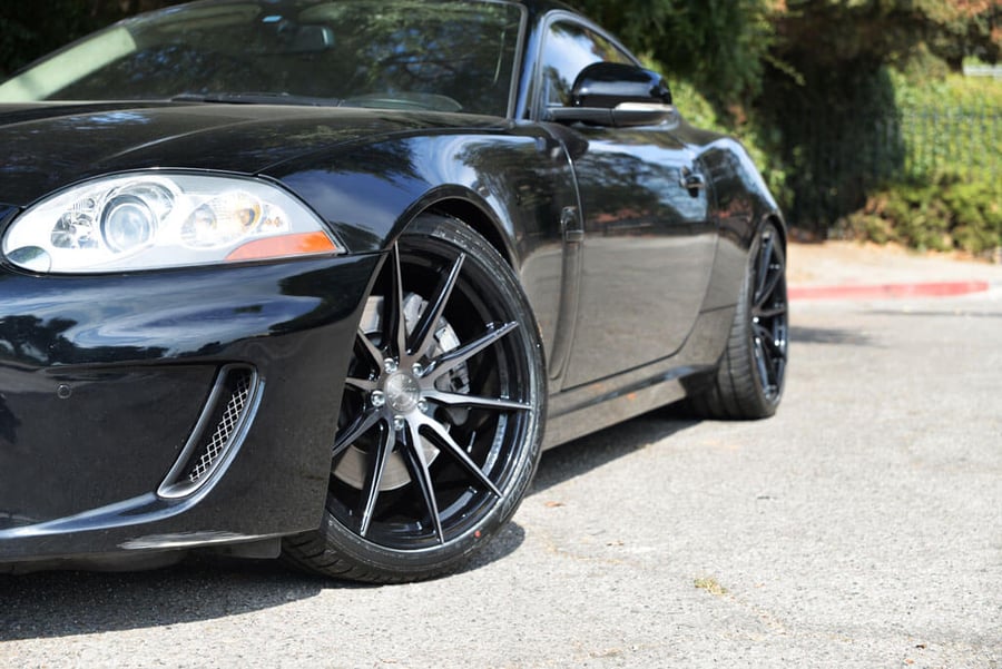 20″ Vertini Wheels RFS1.1 Black Machined with Dark Tint Face Rims and ...
