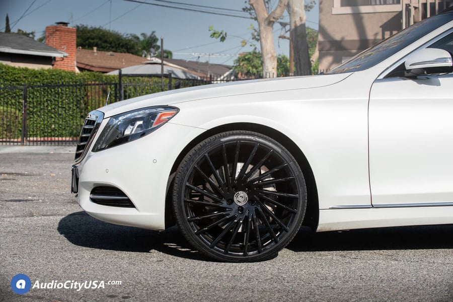 22" Lexani Wheels Wraith Gloss Black Rims | Pirelli Tires | 2015 ...