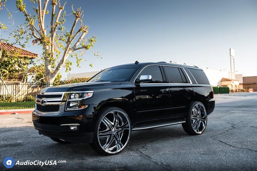 30" Diablo Wheels Elite Chrome with Black Insert Rims For 2017 ...