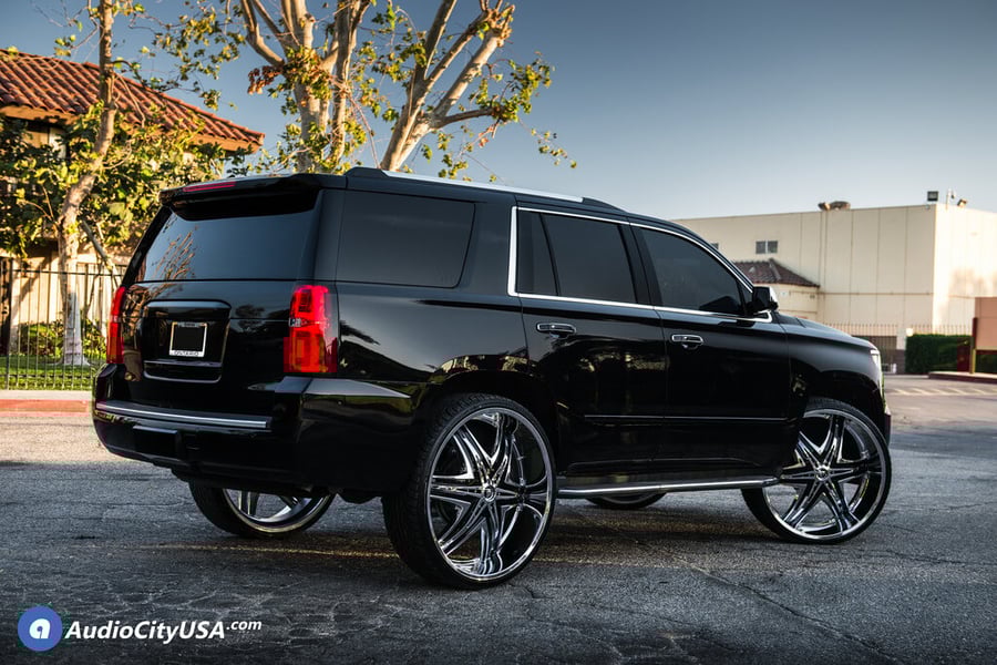 30" Diablo Wheels Elite Chrome with Black Insert Rims For 2017 ...