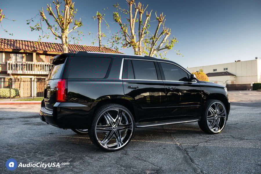 30" Diablo Wheels Elite Chrome with Black Insert Rims For 2017 ...