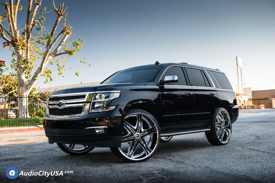 30" Diablo Wheels Elite Chrome with Black Insert Rims For 2017 ...