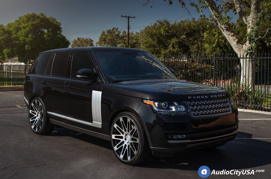 24" Road Force Wheels RF24 Black with Machined Face Rims For G-Wagon ...