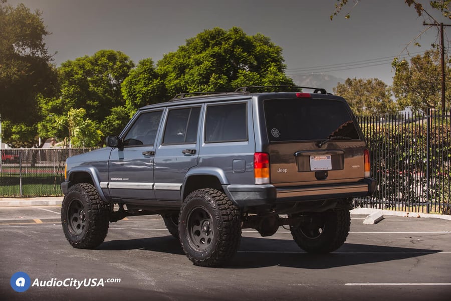 Pro Comp Wheels 7069 Matte Black Rims | 4.5" BDS Suspension Lift Kit ...