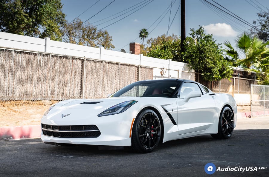 19″/20″ Staggered Varro Wheels VD19 Gloss Black Corvette Rims for 2015 ...