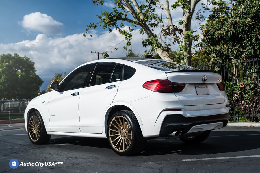 20" Staggered Niche Wheels M158 Form Bronze Rims | Continental Tires ...