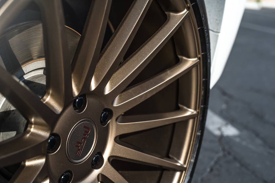 20" Staggered Niche Wheels M158 Form Bronze Rims | Continental Tires ...