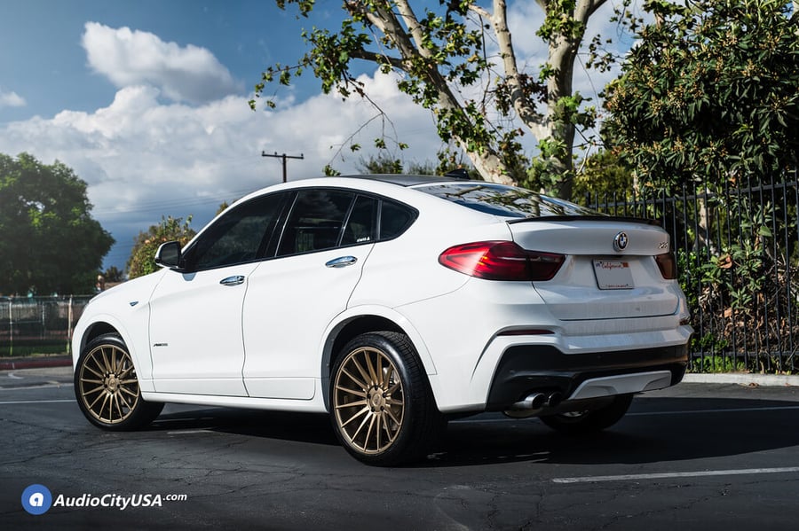 20" Staggered Niche Wheels M158 Form Bronze Rims | Continental Tires ...
