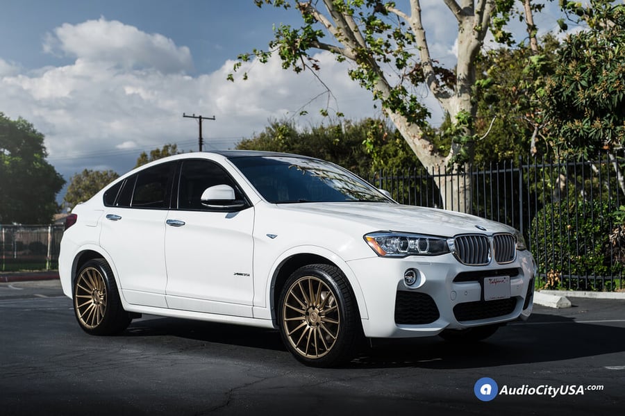 20" Staggered Niche Wheels M158 Form Bronze Rims | Continental Tires ...