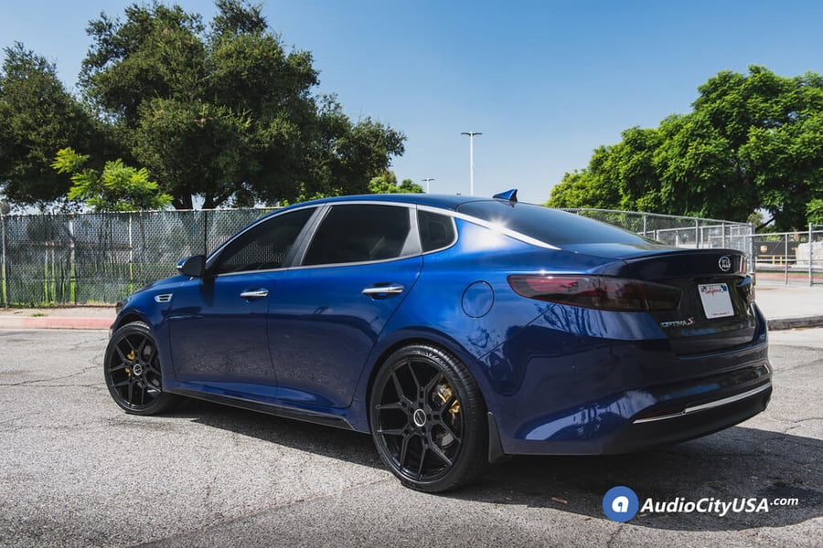 20″ Giovanna Wheels Haleb Black Rims for 2018 Kia Optima | Lexani Tires