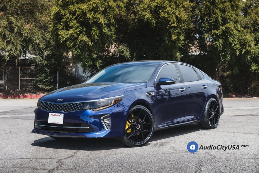 20″ Giovanna Wheels Haleb Black Rims for 2018 Kia Optima | Lexani Tires