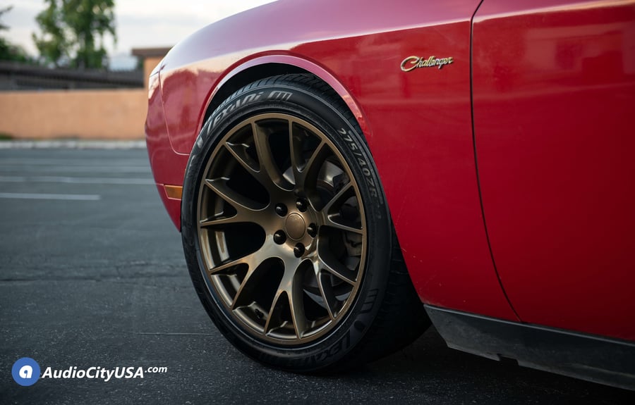 20″ Hellcat Wheels Gloss Bronze OEM Replica Rims For 2012 Dodge ...