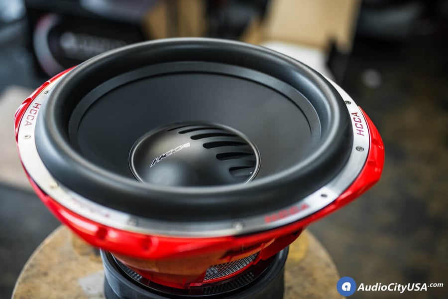 15" Orion HCCA Subwoofer Sub And 2 RE Audio SA 3000.1 Amplifiers