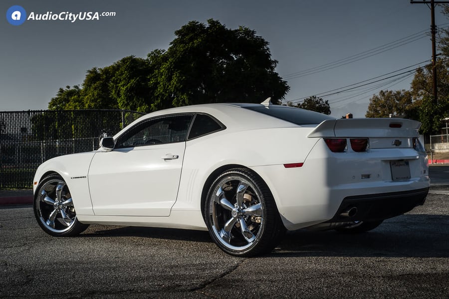 22″ Staggered Vision Wheels For 2012 Chevrolet Camaro