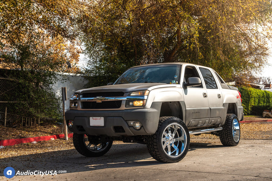 22″ Off Road Monster Wheels for 2002 Chevrolet Avalanche