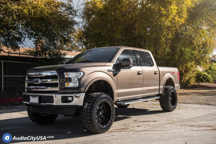 20" Fuel Wheels D610 Maverick Gloss Black Milled Off-Road Rims | RDR RD ...