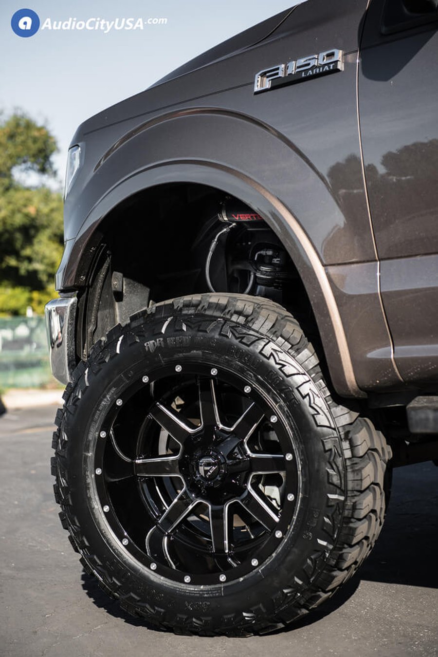 20" Fuel Wheels D610 Maverick Gloss Black Milled Off-Road Rims | RDR RD ...
