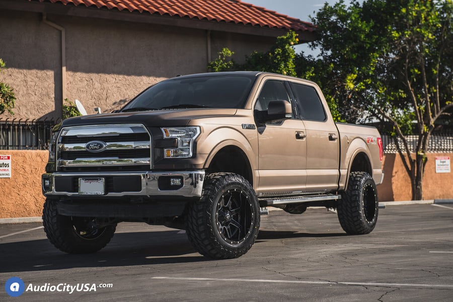 20" Fuel Wheels D610 Maverick Gloss Black Milled Off-Road Rims | RDR RD ...