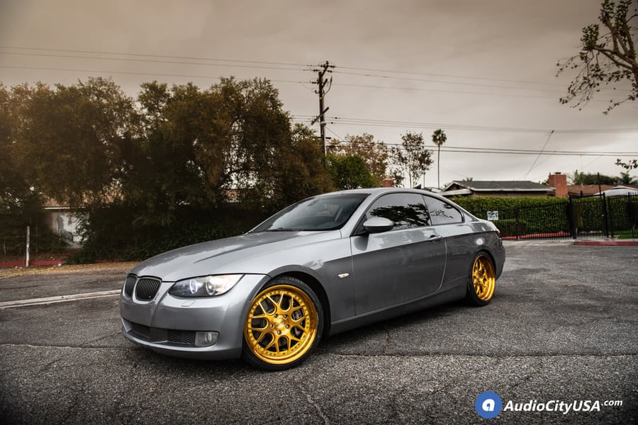 19″ Staggered Rennen Wheels Delinte Tires BMW E90 335i Coupe