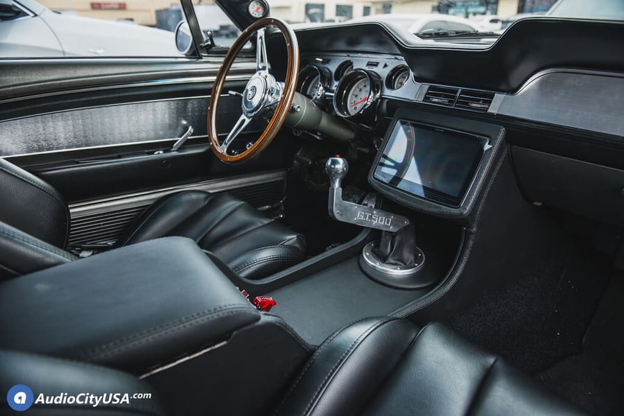 1967 Ford Mustang Fastback | Custom Center Console | Alpine ILX-F309 9 ...