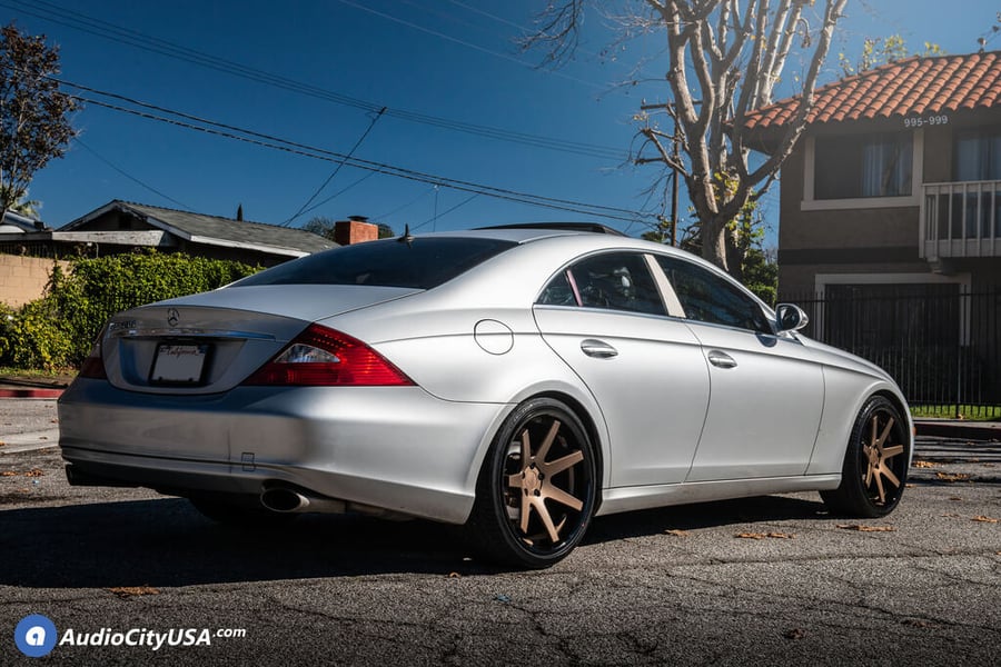 20″ Staggered Ferrada Wheels FR1 Matte Bronze with Gloss Black Lip Rims ...