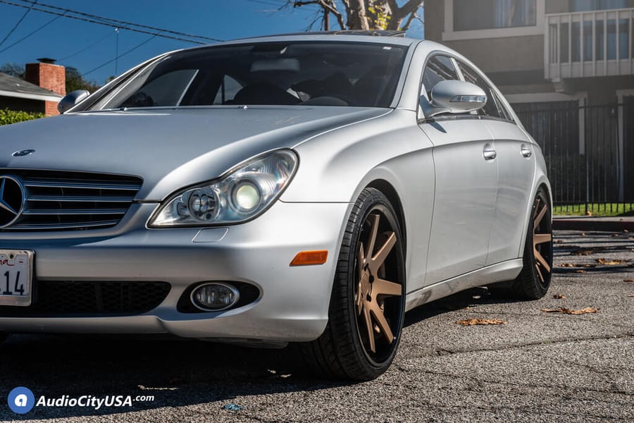 20″ Staggered Ferrada Wheels FR1 Matte Bronze with Gloss Black Lip Rims ...