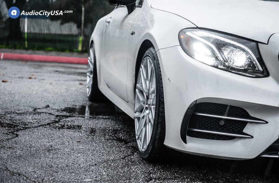 20" Staggered Koko Kuture Wheels Funen Silver Machined Rims | Hankook ...