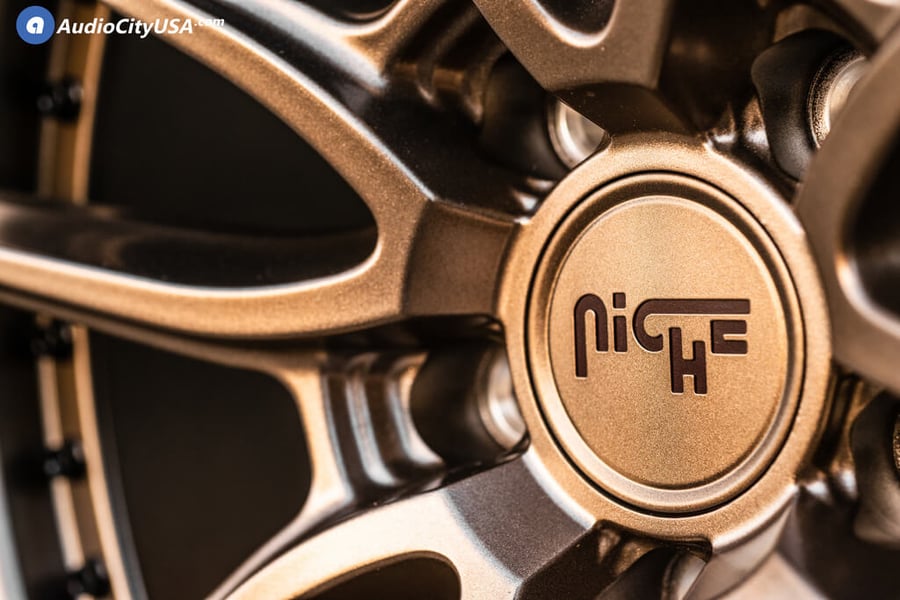 20x9 & 20x10.5 and 17" to 22" Niche Wheels M222 DFS Bronze Rims ...