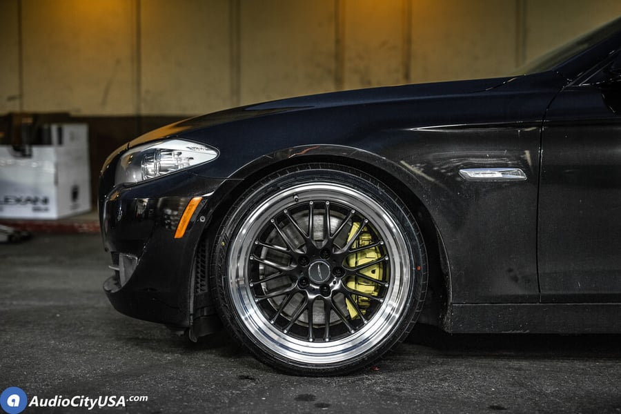 20" Ace Alloy Wheels SL-M Matte Black With Machined Lip Rims For 2011 ...